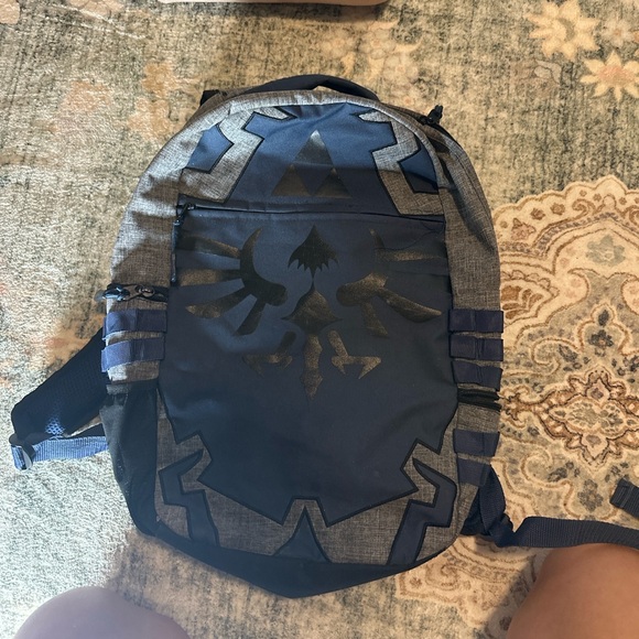 Bags | Legend Of Zelda Hylian Crest And Triforce Symbol Backpack | Poshmark